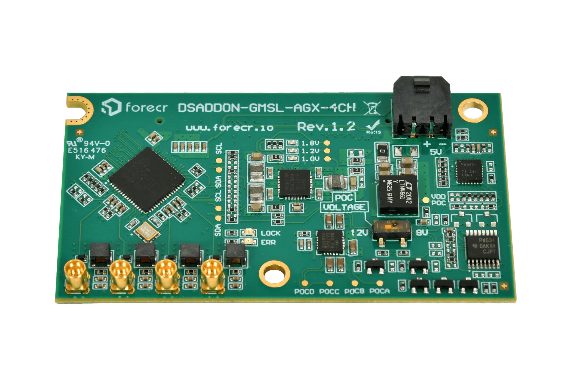GMSL2 4CH Camera Board for AGX Orin