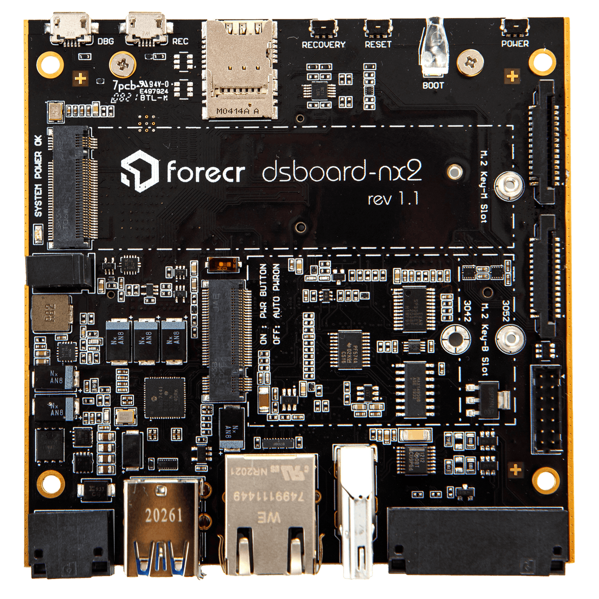 Jetson Nano Xavier NX Carrier Board - DSBOARD-NX2 | Forecr