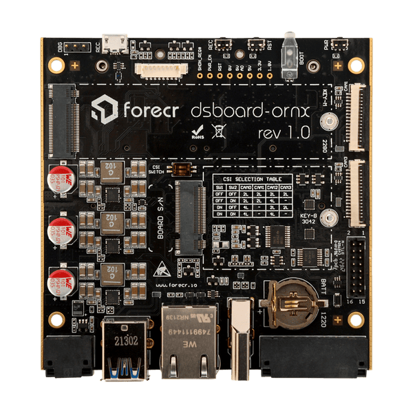 Jetson Orin NX & Orin Nano Carrier Board - DSBOARD-ORNX